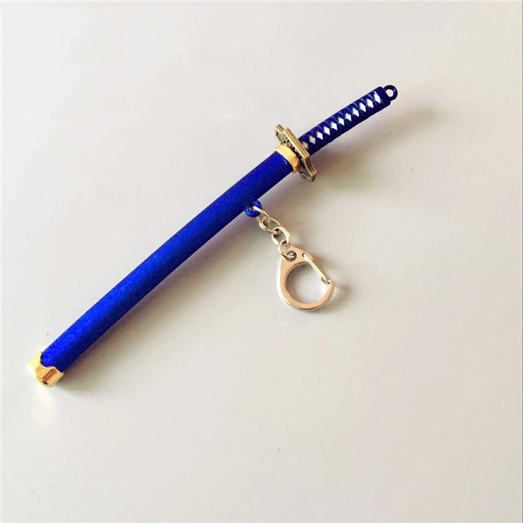 Japanese Ninja Samurai Sword Game Model Keyring Unisex Key Chain With ...