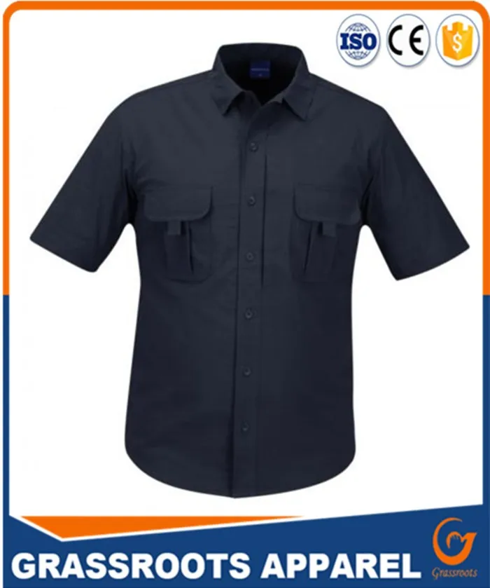 Factory Custom Security Uniform Guard Shirts Custom Summer Men Guard ...