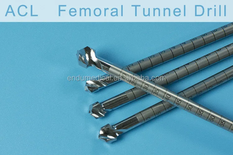 Acl Reconstruction Instruments Femoral Tunnel Drill Acl Femoral Hollow ...