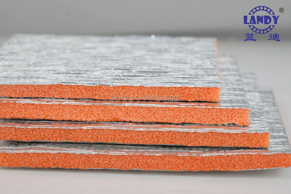 Plaque Isolation Mince En Feuille D'aluminium Mousse De Polyethylene ...
