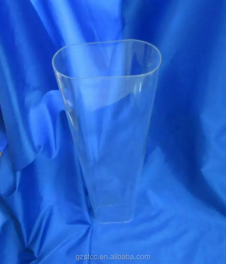 Clear Plastic Cylinder Oval Tube - Buy Clear Plastic Cylinder Tube ...