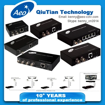Cctv Camera Surveillance With Ip Coaxial Video Signal Extender ...