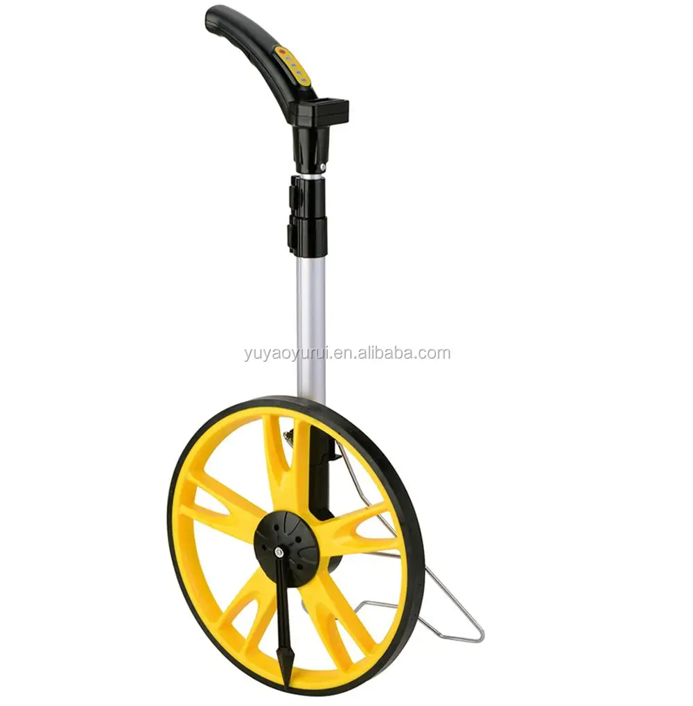 08-1 Digital Walking Distance Measuring Wheel 318mm Big Wheel Measuring ...