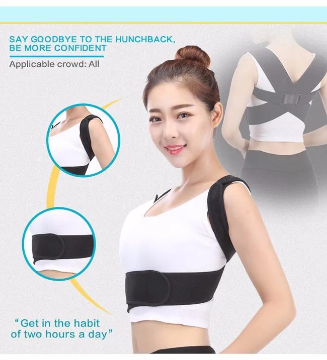 Orthopedic Back Support Bra Posture Relieve Kyphosis And Lower Back ...