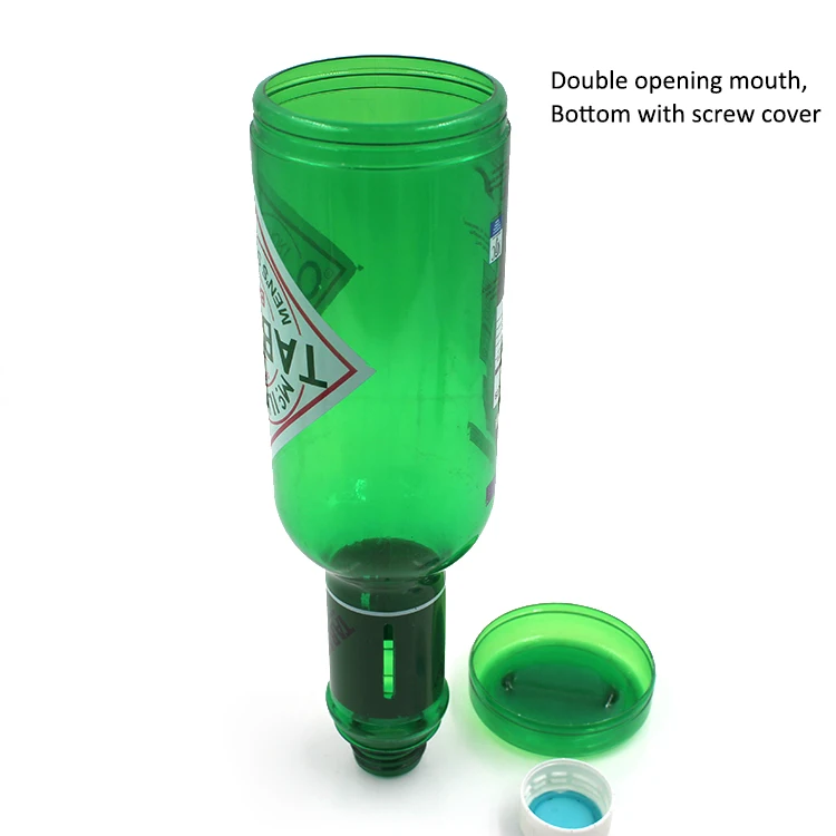 Towel Packing Plastic Removable Bottom Bottle - 500ml