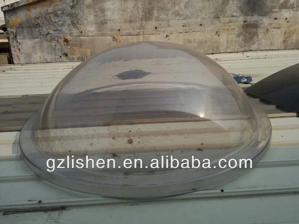 Big Pc Polycarbonate Round Dome Skylight Roofing Covers - Buy Plastic ...