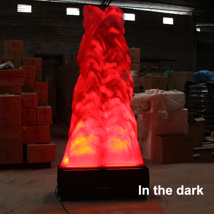 Foshan Yilin 600 W Hallowmas And Christmas Outdoor Fake Fire Silk Flame ...