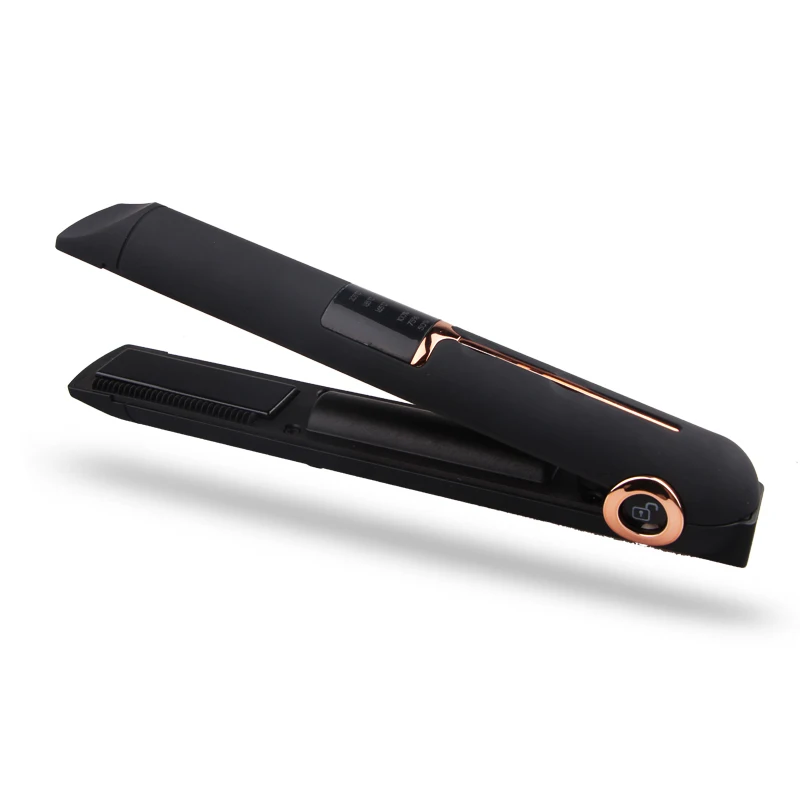 Portable Mini Wireless Flat Iron Rechargeable Cordless Hair ...