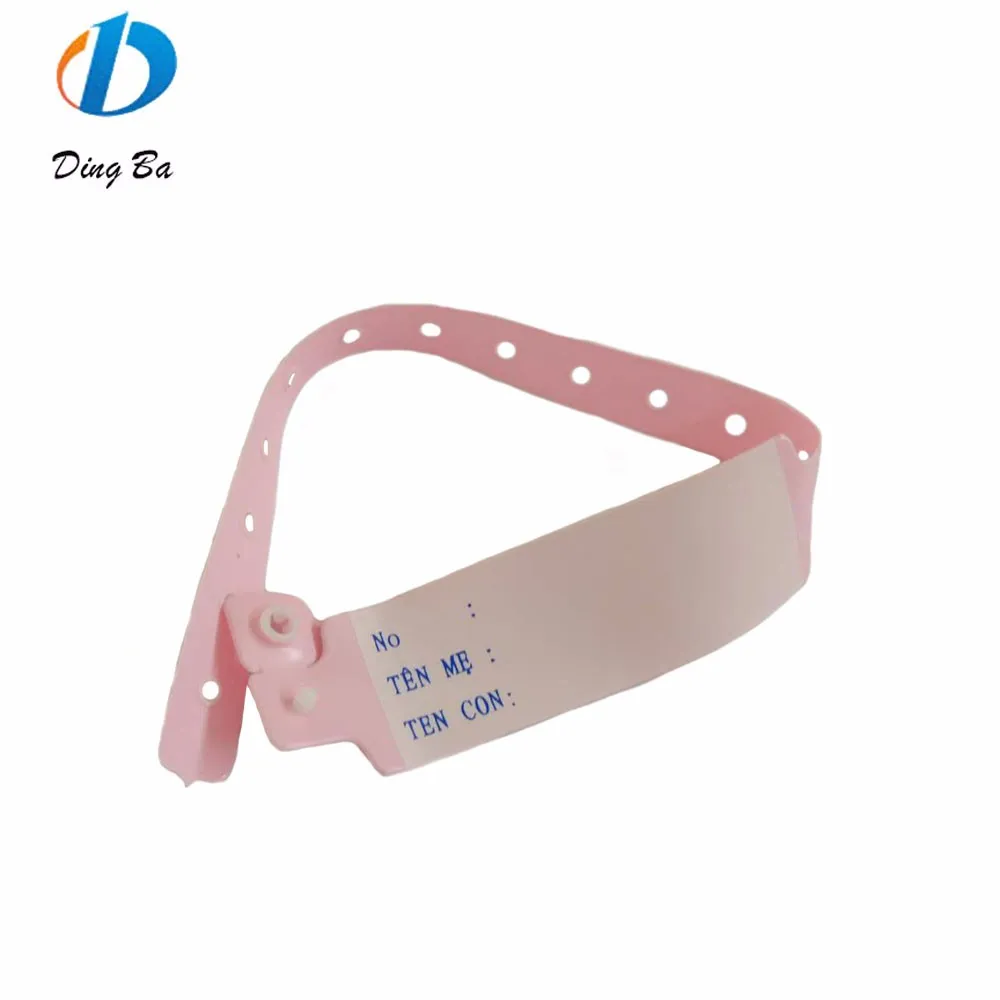 Soft Waterproof Hospital Patient Plastic Pvc/vinly Medical Wristbands ...