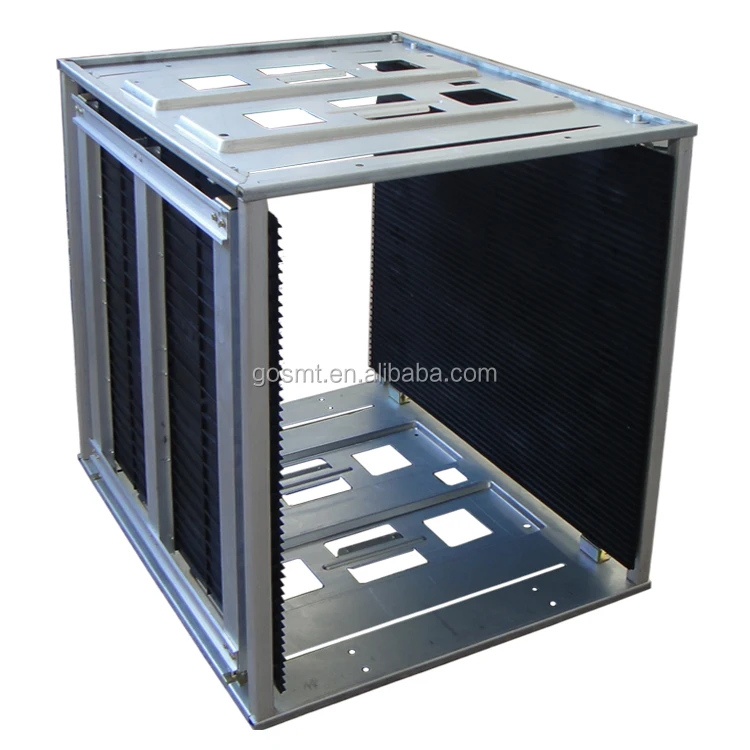 SMT ESD Magazine Rack for PCB Storage - Adjustable & Antistatic