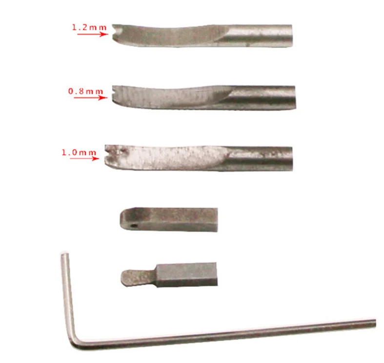 Leather Craft 7 In1 Multifunctional Groover Skiving Edger Working Ditch ...
