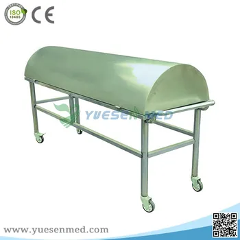 Ystsc-2c Stainless Steel Funeral Mortuary Mobile Morgue Trolley Bed ...