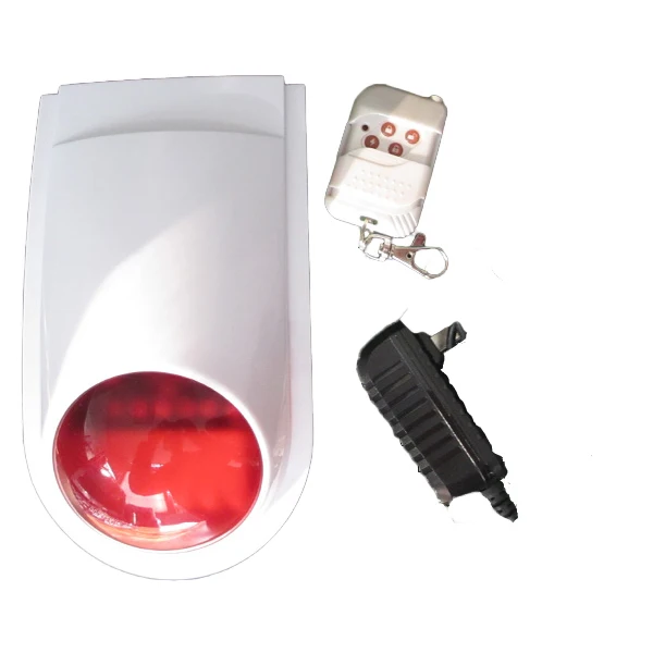 315mhz Or 433mhz Wireless Strobe Siren With Remote Controller - Buy ...