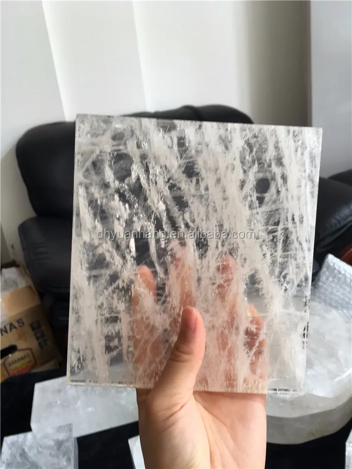Natural Clear Rock Quartz Crystal Slabs,Large Quartz Crystal Stone ...