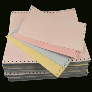 Blank 3-ply Continuous Carbonless Printing Paper 3-ply Ncr Computer ...