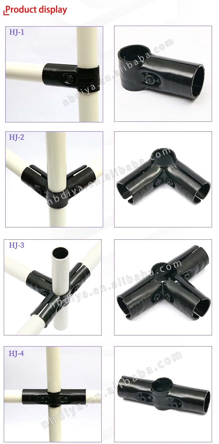 Industrial Lean Pipe Clamps - Durable & Efficient Connectors