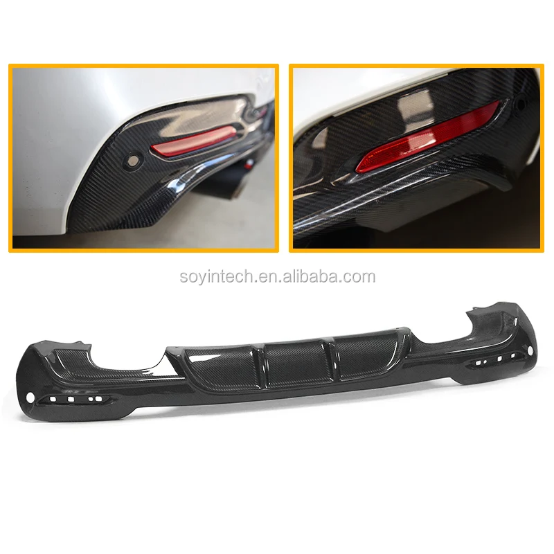 BMW 3 Series GT Carbon Fiber Rear Diffuser Lip Styling