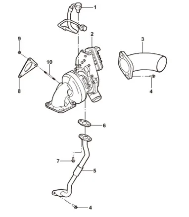 1567328福特运输V348 6C1Q 6K682 DF正品涡轮增压器| Alibaba.com