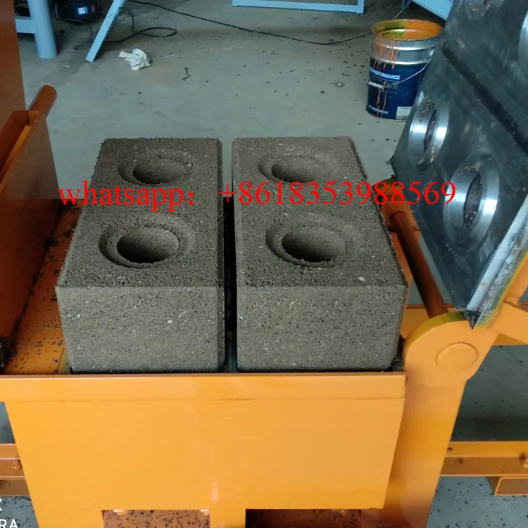 Hand Made Manual Interlocking Clay Brick Making Machine Price In ...