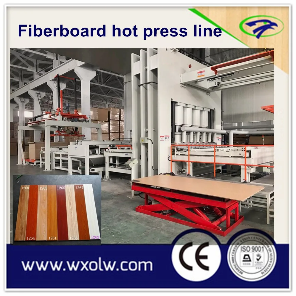 HDF Laminate Flooring Production Machine - Automatic Hot Press