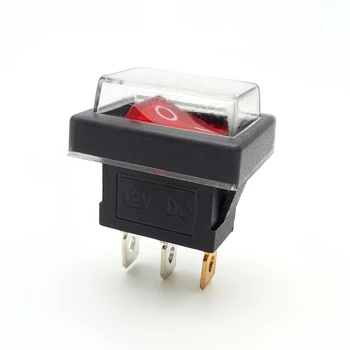 Electric Heat Rleil T120/55 Kcd1 Waterproof 101 T125 Rocker Switch 10a ...