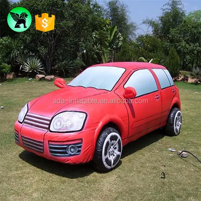 Cute Cartoon Event Red Inflatable Car Customized Car Model Inflatable ...