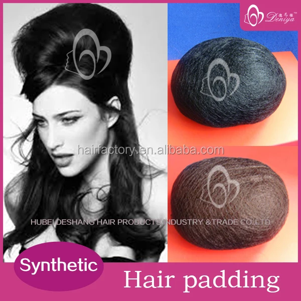 Alibaba Express Round Synthetic Hair Padding - Buy Hair Padding,Bun ...