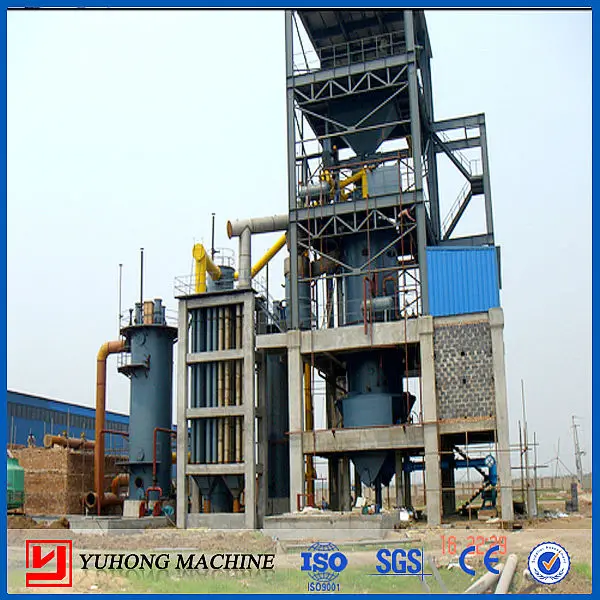 China Yuhong 3.2m Two Stage Hot Gas Coal Gasifier From The Sodium ...