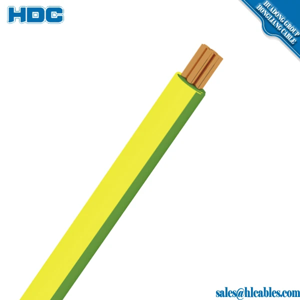 Stranded Copper Earth Conductor,Y/g Pvc Insulated Cross-section 70 Mm2 ...