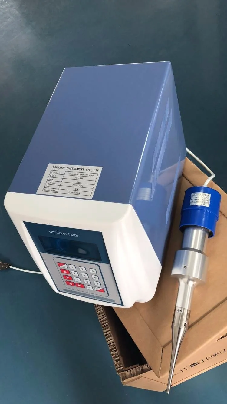 Ultrasonic Homogenizer Probe Sonicator for Cell Lysis
