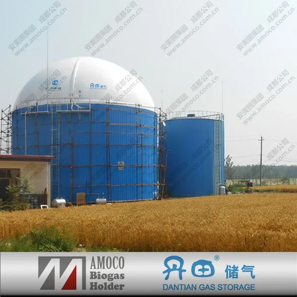 Ce Certify Double Membrane Methane Gas Storage Tank -- For Biogas Plant ...