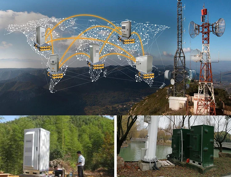 19 Inch Rack Telecom Equipment Cabinet Enclosure Outdoor