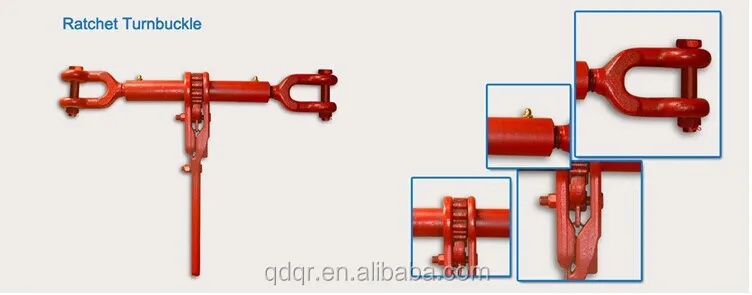 Heavy Duty Turnbuckle Ratchet Load Binders - Buy Ratchet Load Binders ...