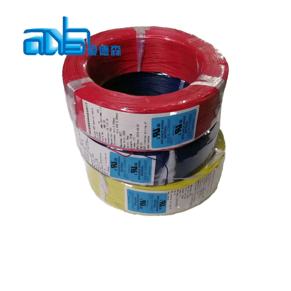 Ul Standard Hook Up Wire Ul 1007 Awg 26 Cable Wires - Buy Ul 1007 Awg ...
