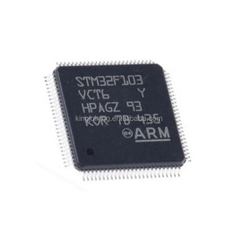 Arm Cortex-m3 Stm32 F1 Microcontroller Ic 32-bit 72mhz 256kb (256k X 8) Flash Stm32f103vct6 ...