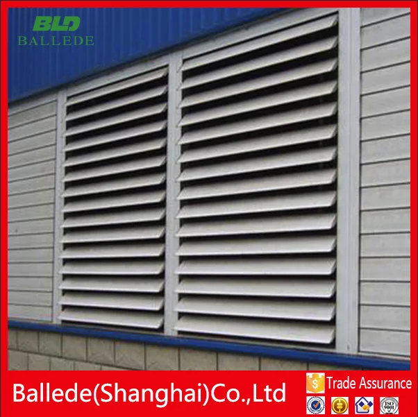 Motorized Horizontal Aluminium Exterior Sunbreaker - Buy Aluminium ...