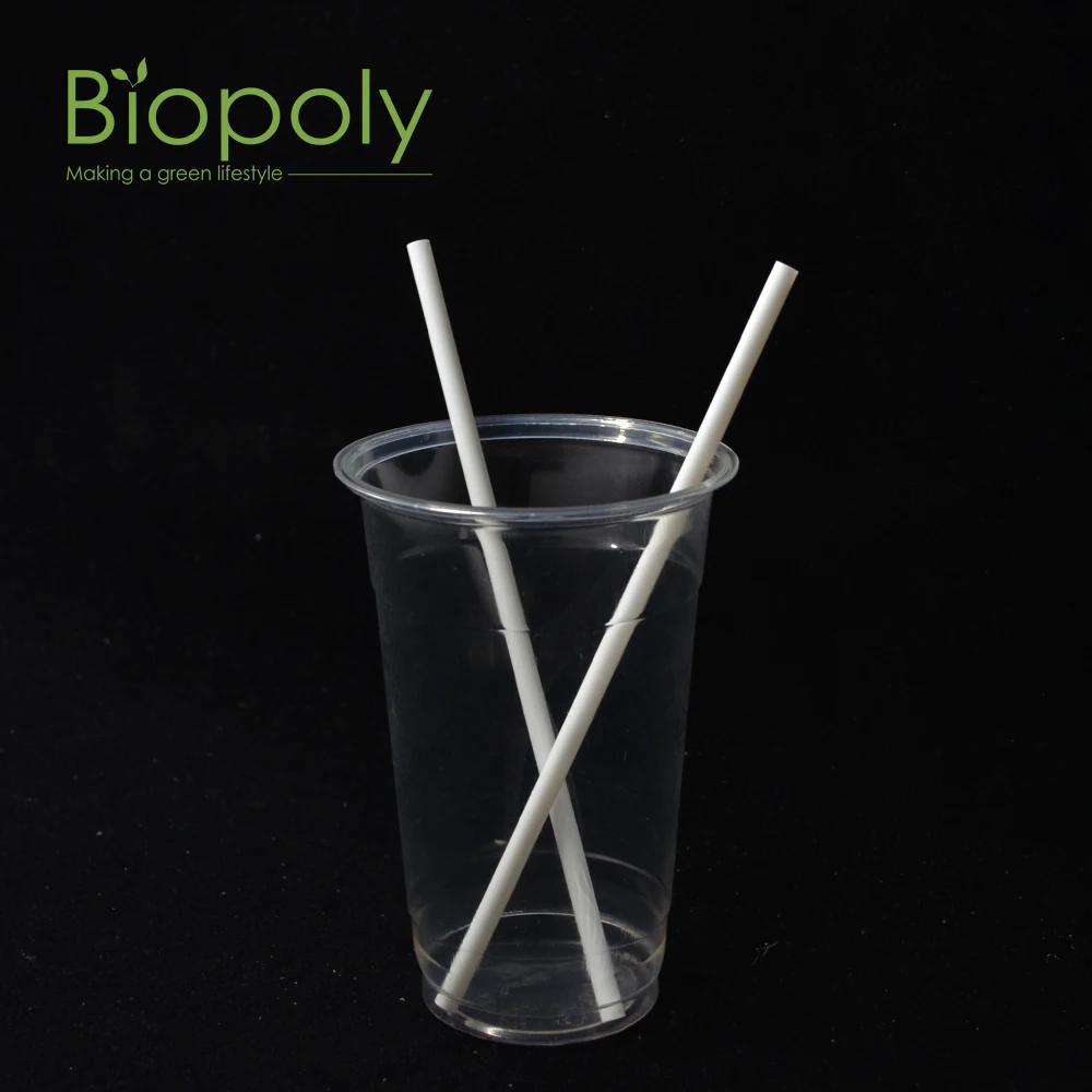 Corn Starch 100% Biodegradable Plastic Drinking Straw Pla Straw - Buy ...
