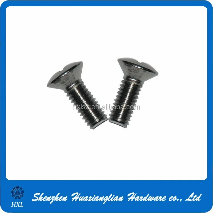 Cross Recessed Raised Countersunk Oval Head Screw M3-M8