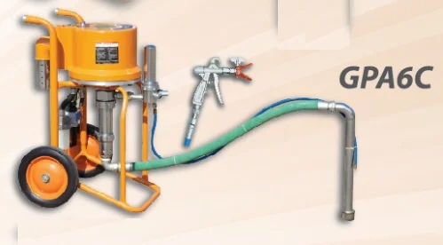 Gp1234 High Pressure Airless Sprayer 34:1 5.6l/min 0.3-0.6mpa 100time ...