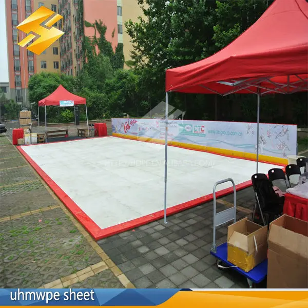 Home Use Skating Rink Floor Synthetic Ice Skate Board Uhmwpe Sheets For ...