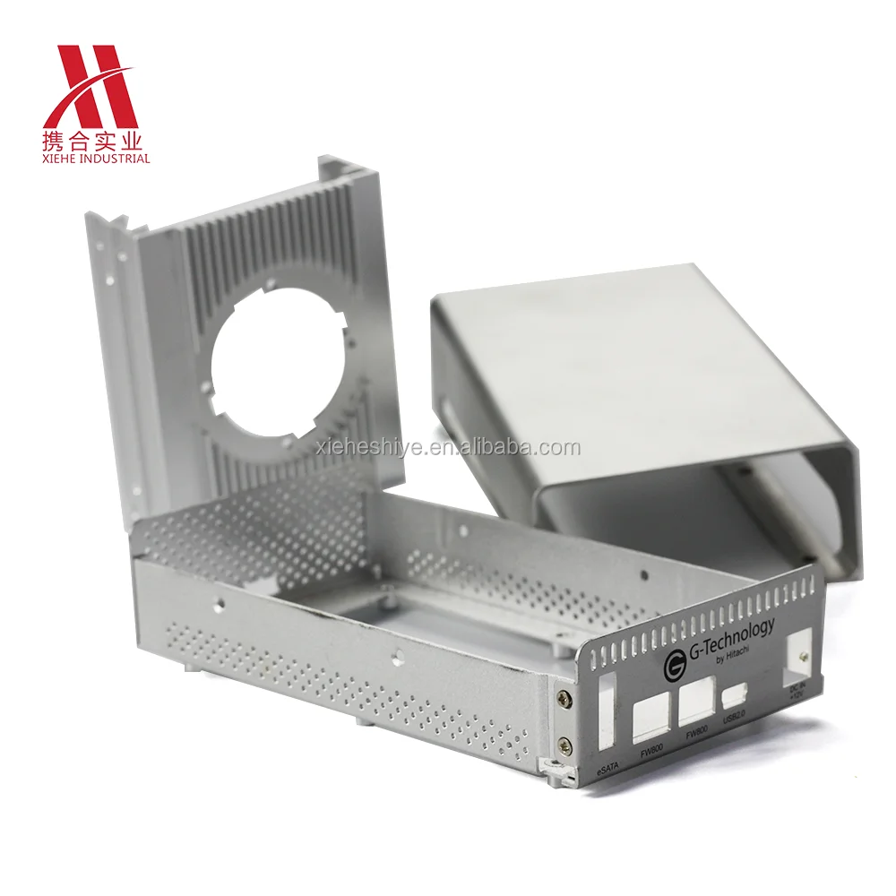 Cnc Waterproof Electronic Aluminum Shell Project Case Oem Cnc Extruded ...