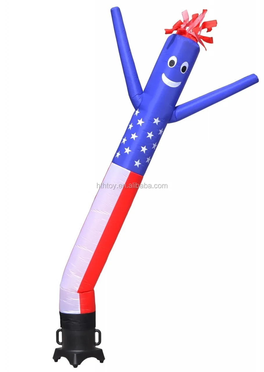 American Flag Inflatable Wind Man Air Dancer - Buy Inflatable Wind Man ...