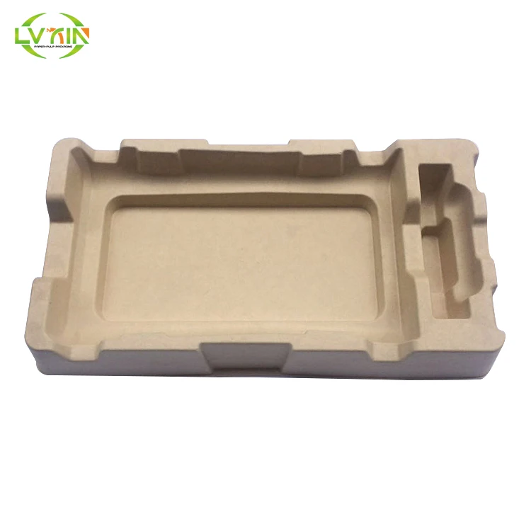 Biodegradable Reinforce Material Molded Bamboo Pulp Packaging Custom ...