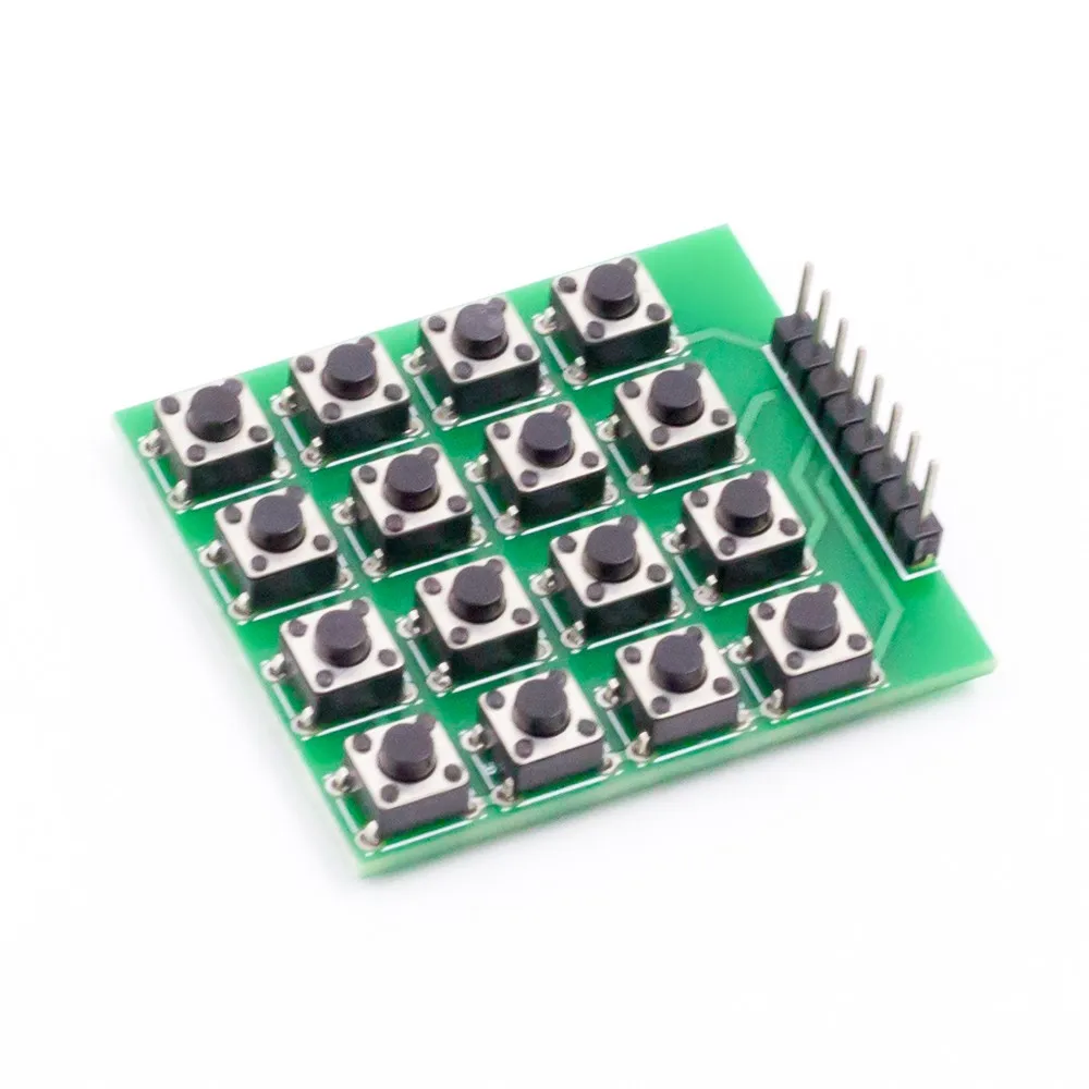 4×4 Matrix 16 Keypad Keyboard Module- compact design.