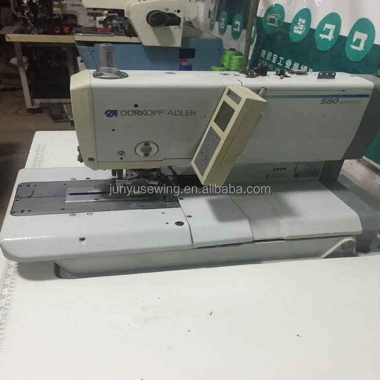 Used Automatic Industrial Durkopp Adler-580 Eyelet Buttonhole Sewing ...