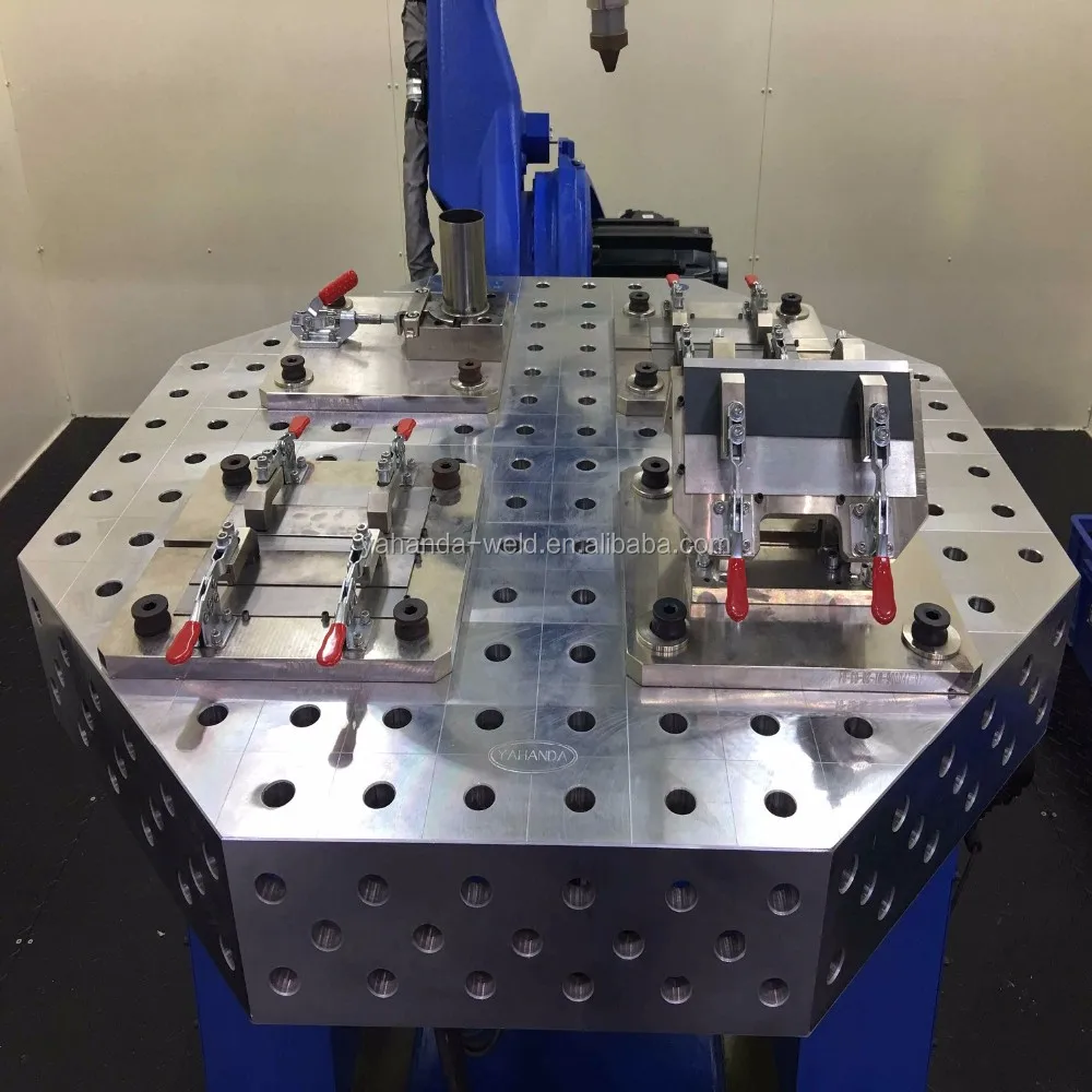 3D Welding Table - Customized Support for Robots & Positioners