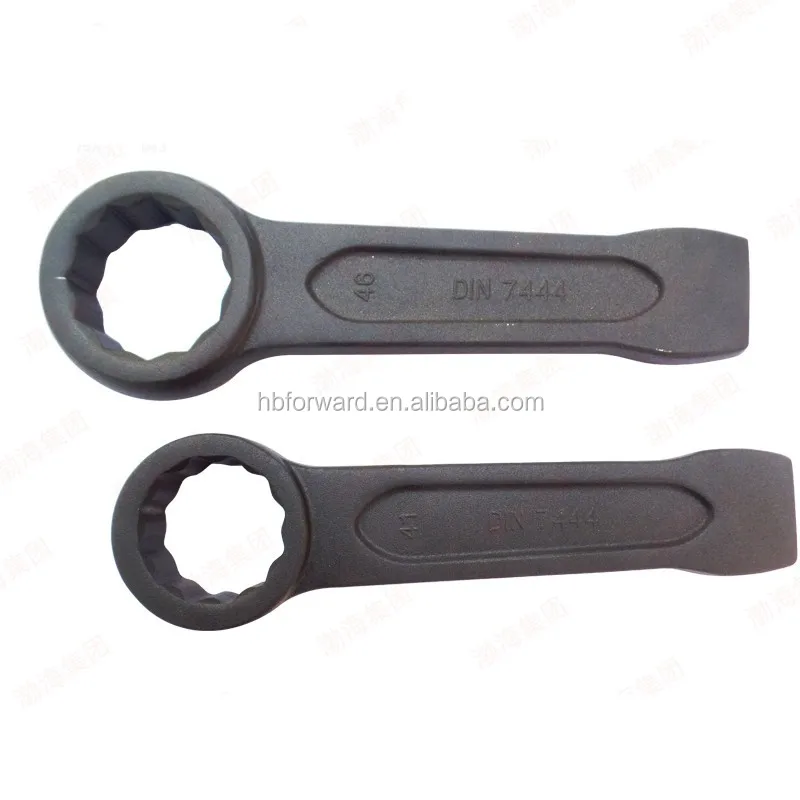 High Quality 45# Steel Striking Box Wrench,40 Cr Slugging Ring Spanner ...