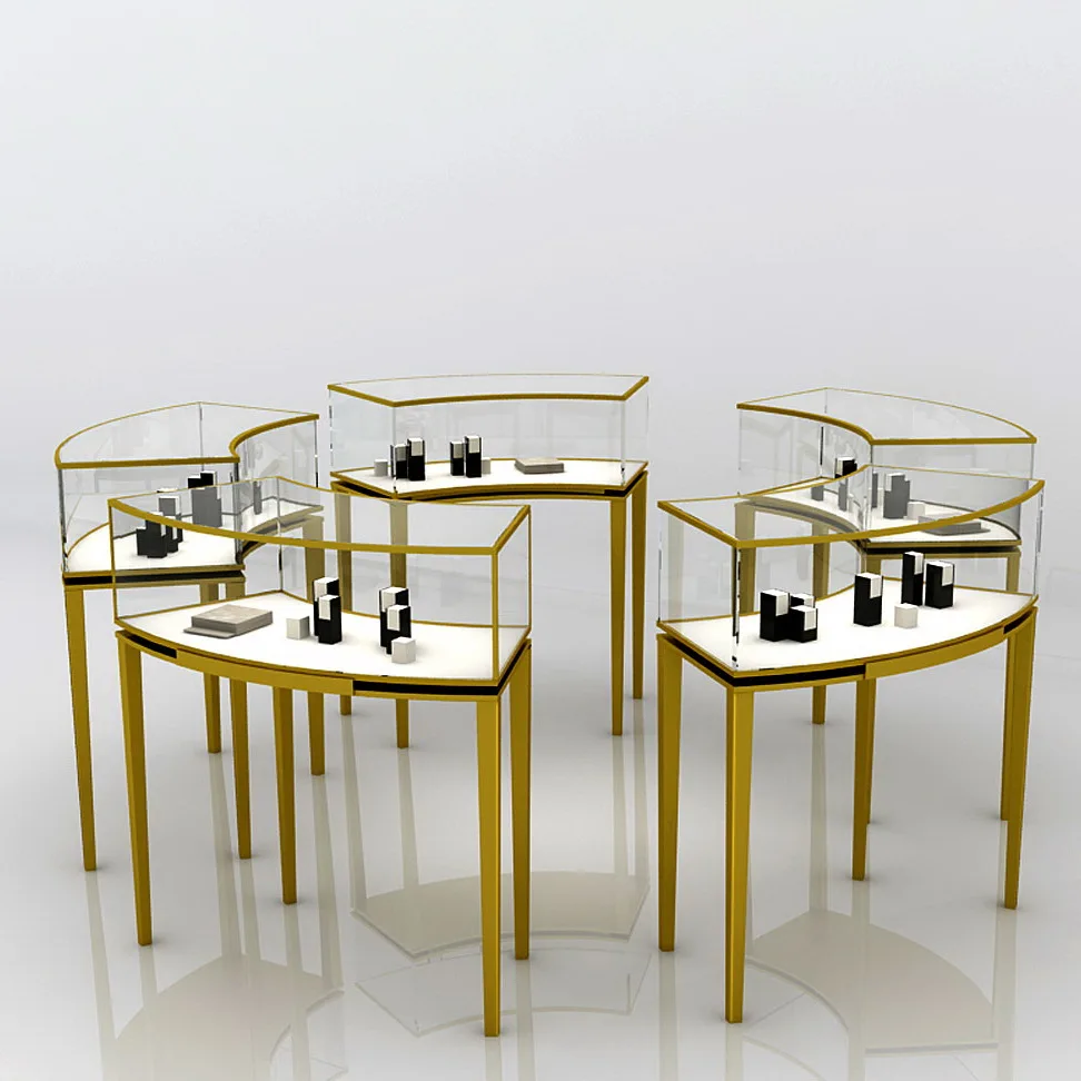 Showcase Jewellery Shop Counter Design Interior Showroom Furniture ...
