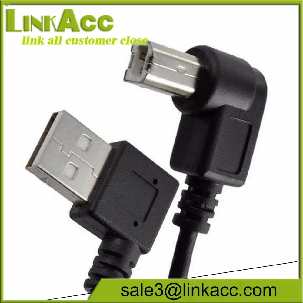 Usb A To Right Angle Usb B Printer Cable For Ingenico 260617239 - Buy ...