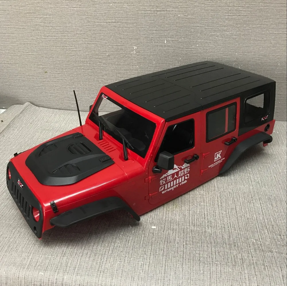 Kyx Axial Rc Scale Truck Body Shell 1/10 For Jeep Wranger Rubicon 313mm ...